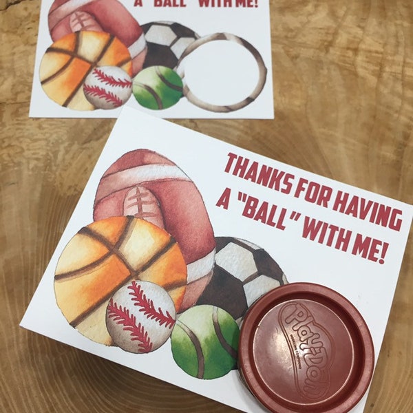 Volleyball Thank You Card Printable - Etsy