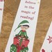 Christmas Bookmarks, Elf, Santa, Reindeer, Gingerbread Man, Snowman ...