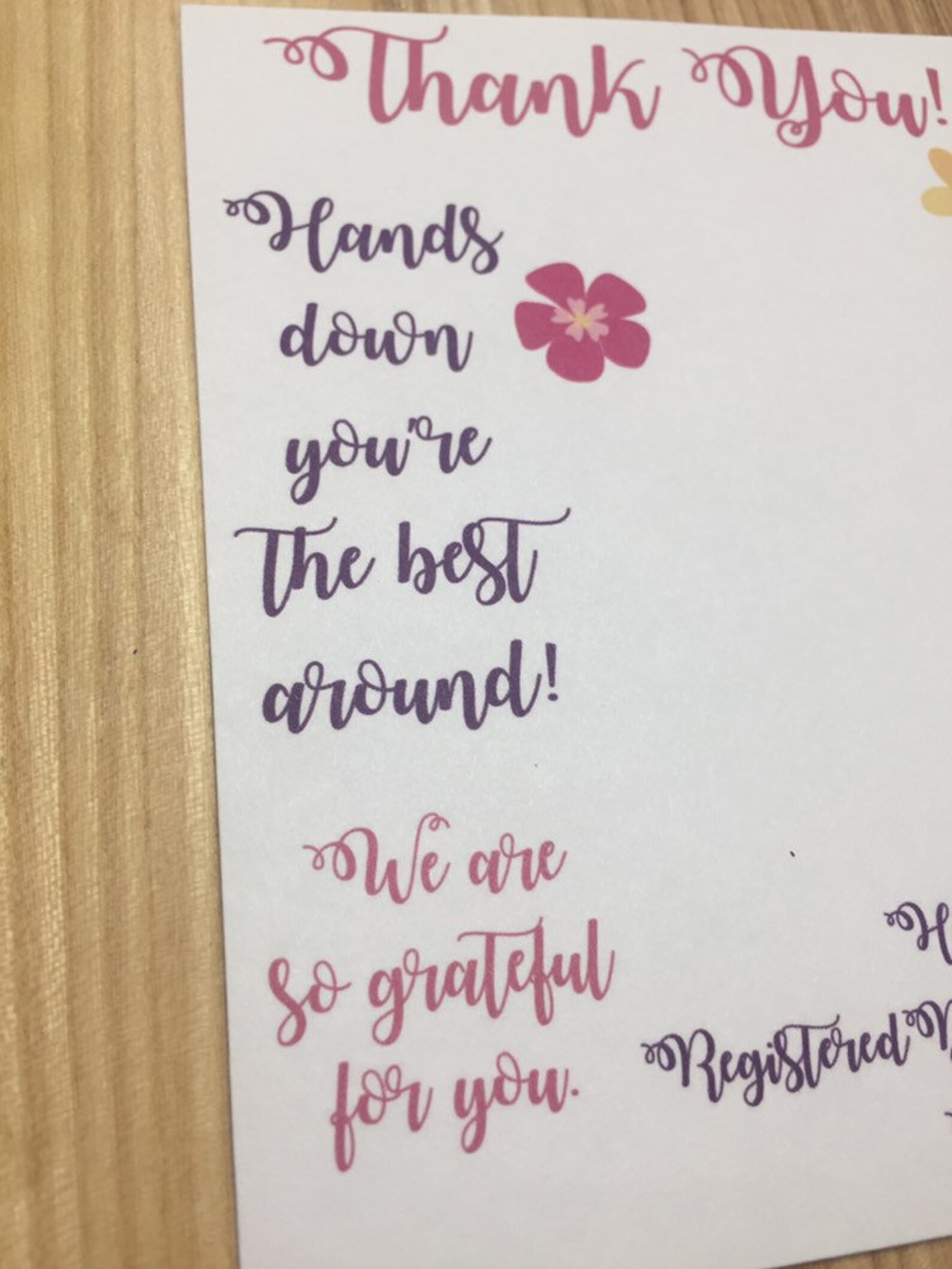 RDA Week Registered Dental Assistant appreciation thank you | Etsy