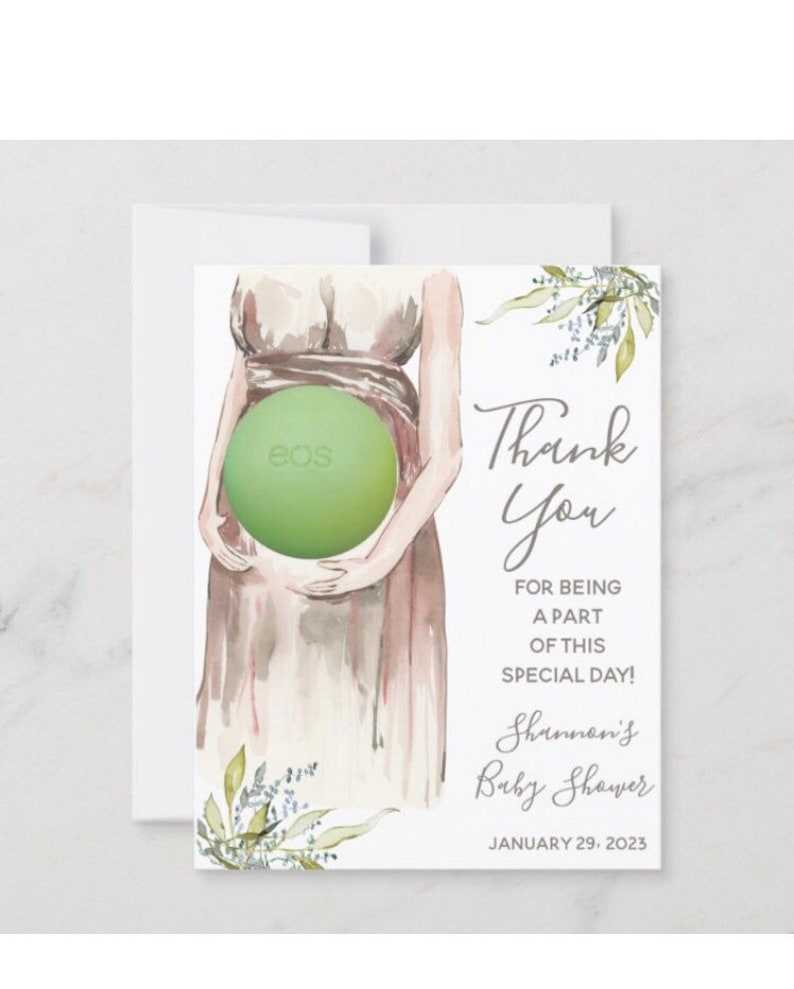 Expectant Mother-to-be Baby Shower Favor Printable EOS Lip - Etsy
