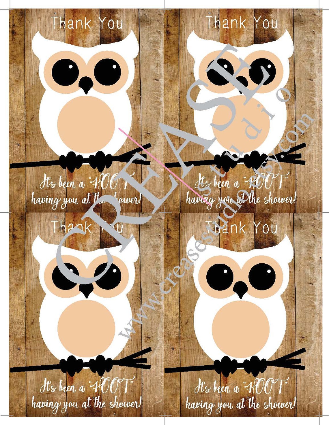 Rustic Owl Themed Baby Shower EOS Lip Balm Party Favor Honey | Etsy