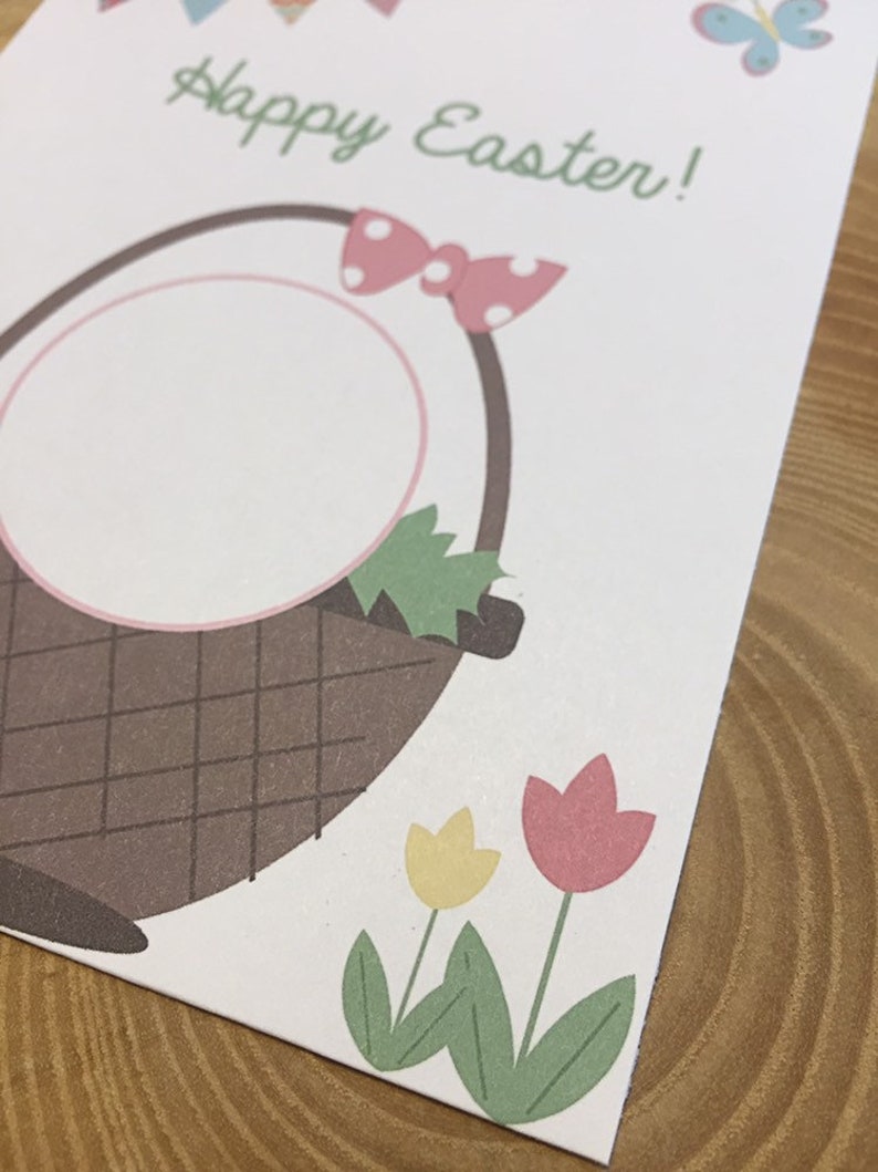 Easter play doh gift card printable teacher student gift | Etsy