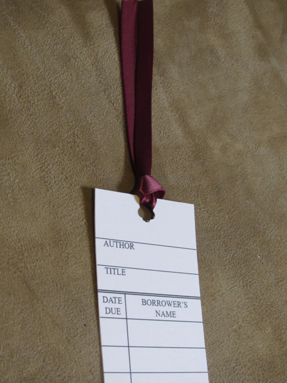 Library Card Bookmarks Instant Download Printable DIY - Etsy