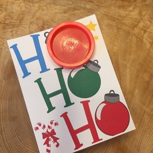 Ho, Ho, Ho, Play Doh Gift Card Printable, Red, Green, Blue, Ornaments ...