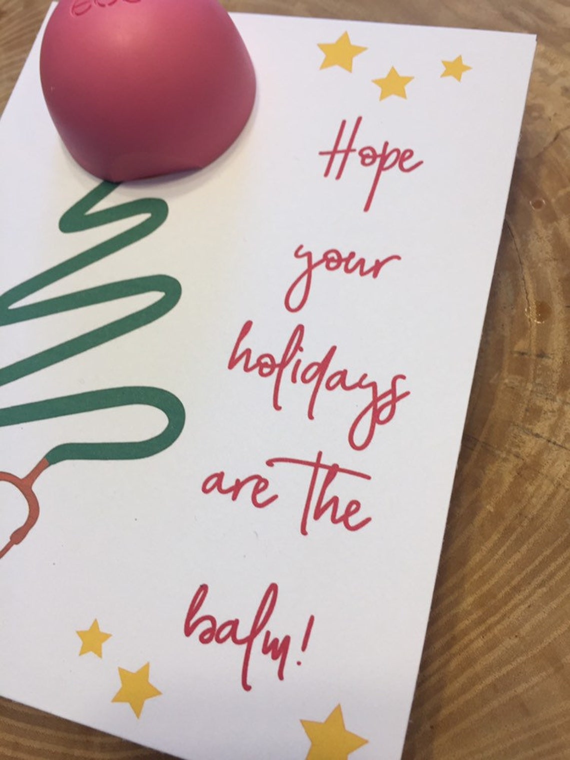 Christmas Holiday Nurse Appreciation Thank You Cards for EOS | Etsy