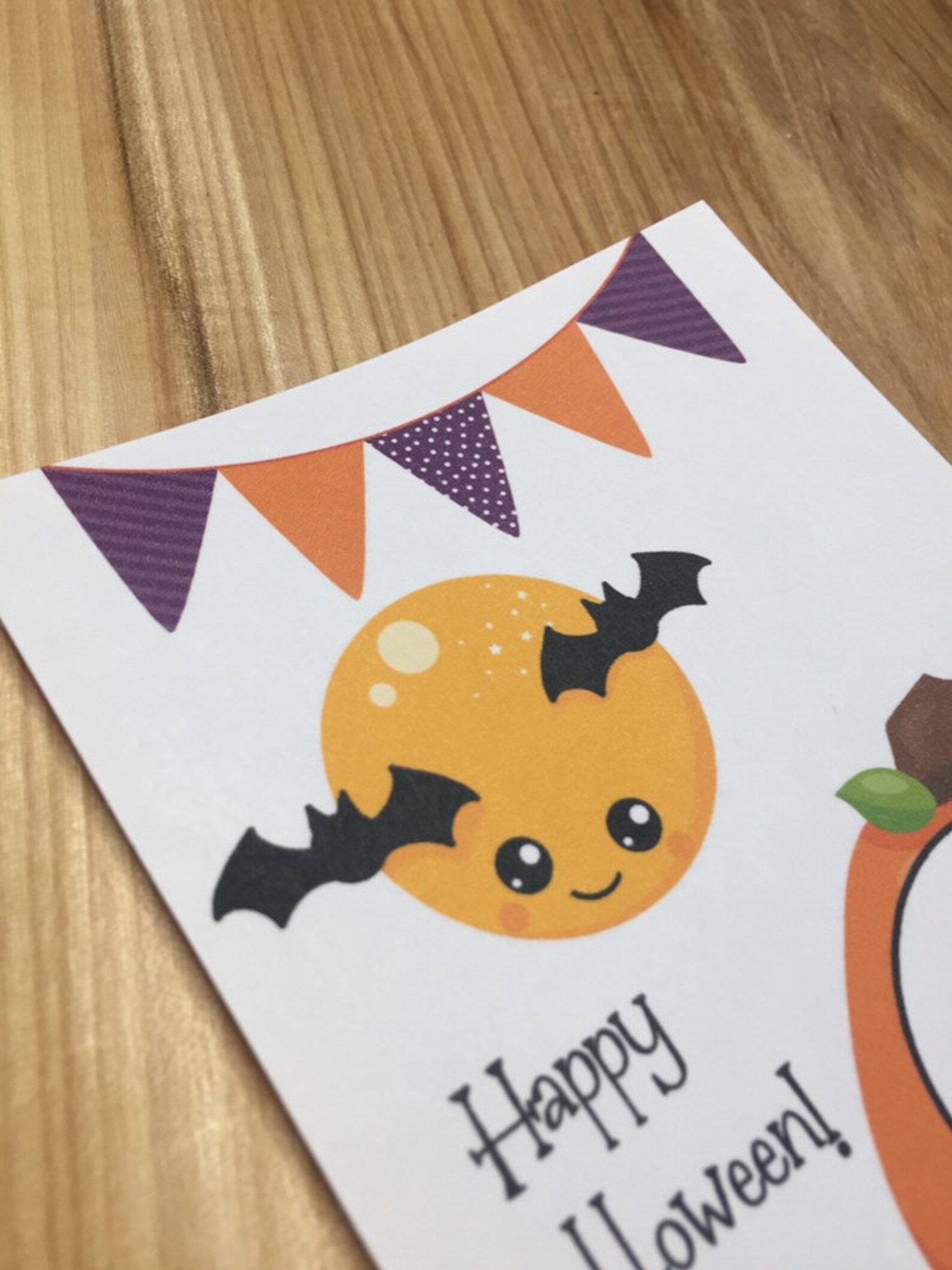 Halloween Play Doh Gift Card Printable Pumpkin Bats Full - Etsy