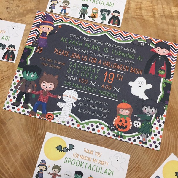 Goblin Party Invitation - Etsy