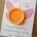Butterfly Play Doh Gift Card Printable, Birthday Party Favor, Thank You ...