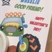 You're a Wheelie Good Friend Monster Truck Play Doh Favor Card ...
