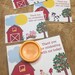 Farm Play Doh Gift Card Printable, Birthday Party Favor, Thank You ...
