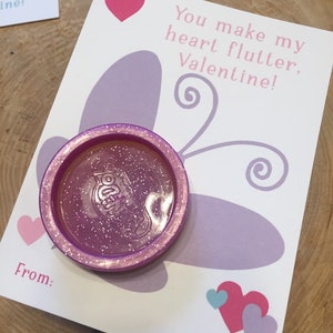 You Make My Heart Flutter, Valentine Valentine's Day Butterfly Play Doh ...