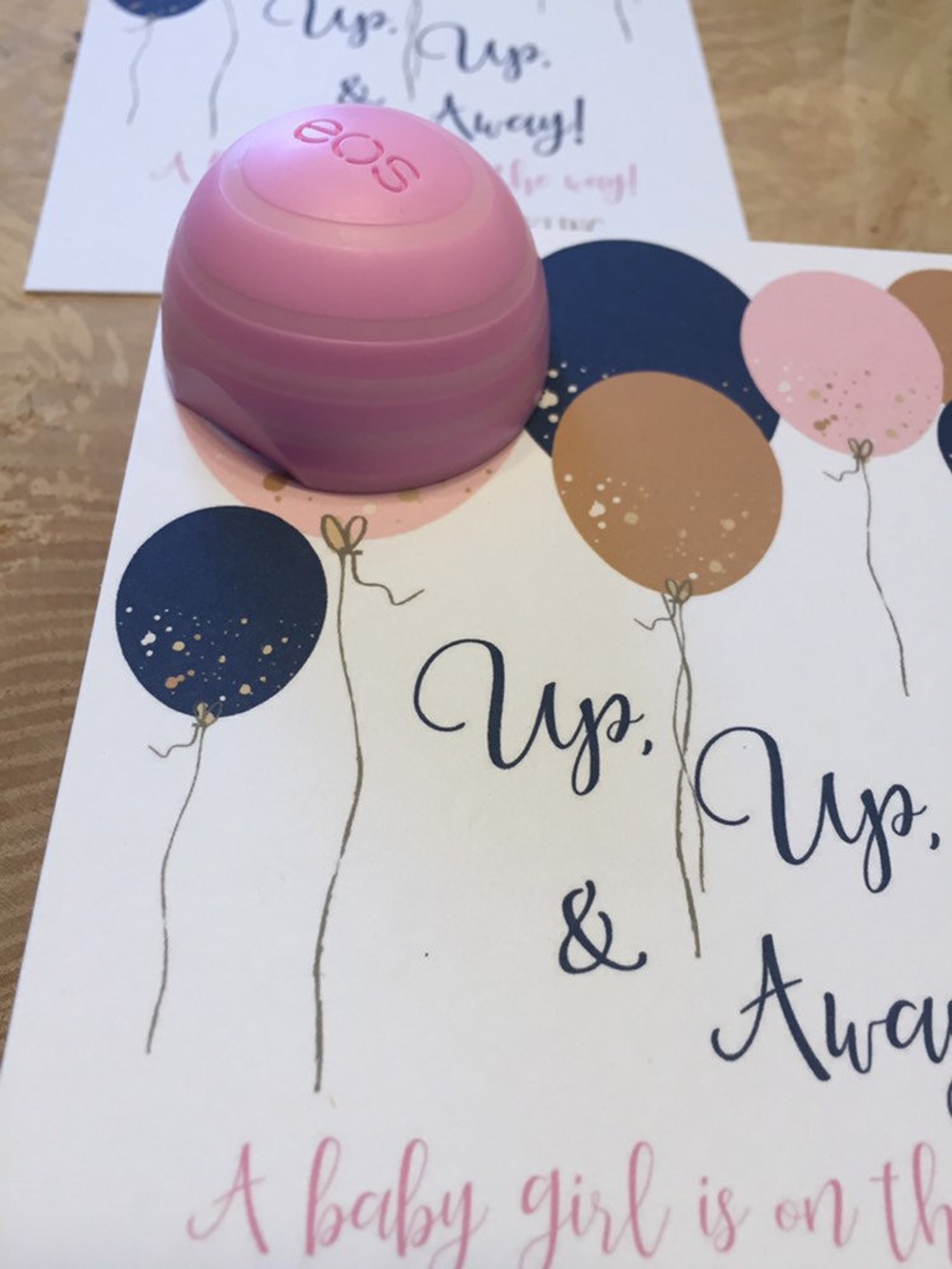 Up Up and Away A Baby Girl is on the Way Personalized Baby - Etsy