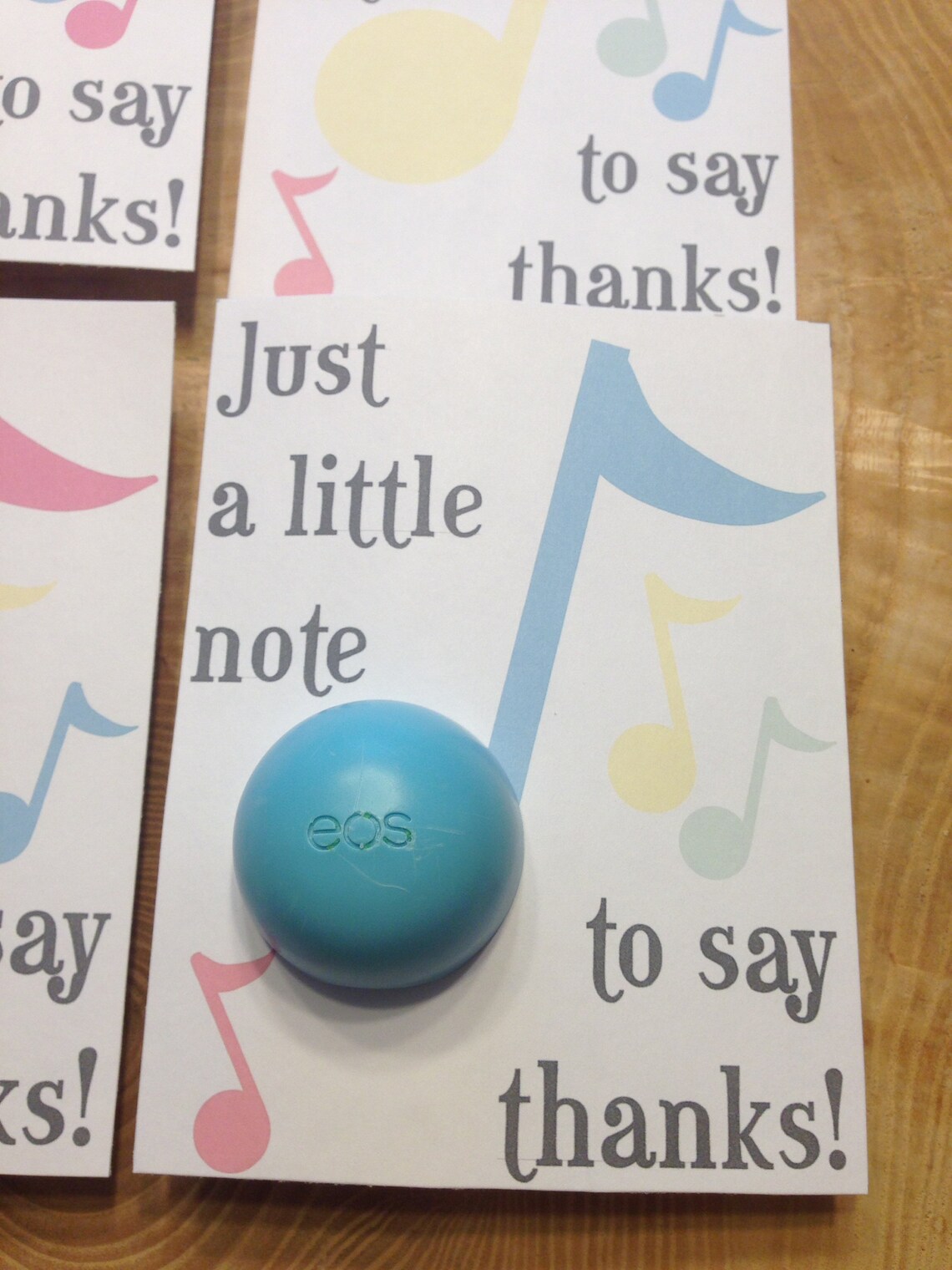Music Teacher Appreciationmusic Note Pastel Thank You Cards - Etsy
