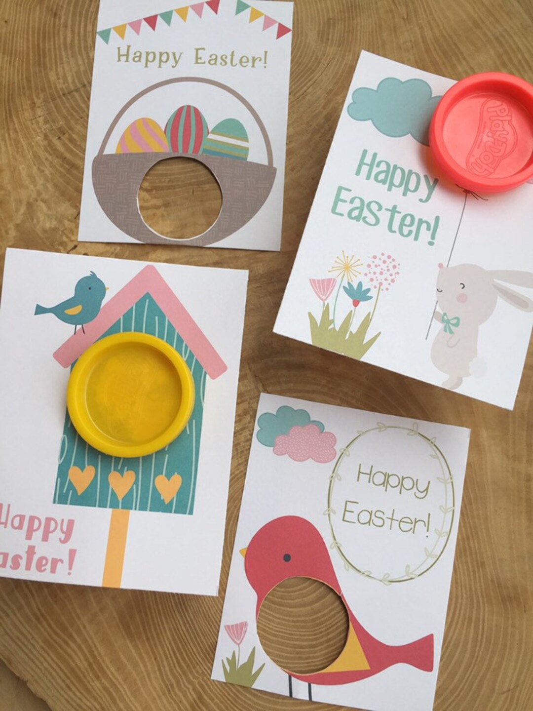 Easter Play Doh Gift Card Printable, Teacher, Student Gift, Classroom ...