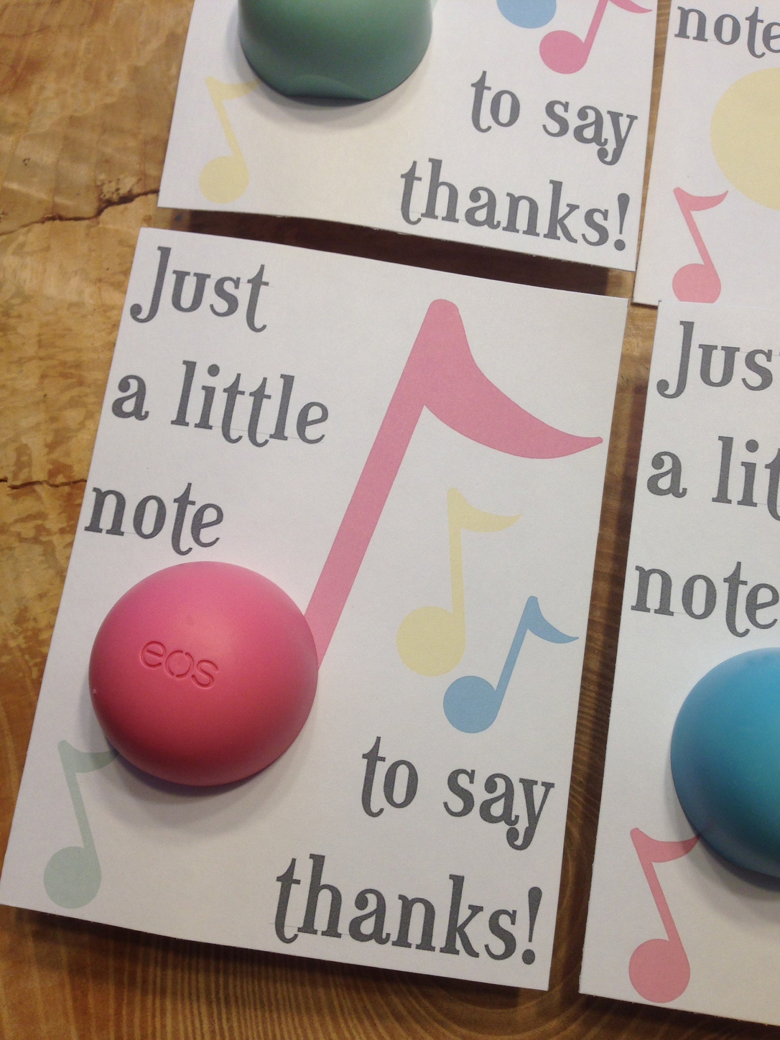 Music Teacher Appreciationmusic Note Pastel Thank You Cards - Etsy