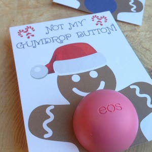 Gingerbread Man, Not My Gumdrop Buttons, Holiday, Christmas Cards for ...