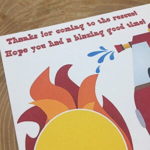 Firefighter Play Doh Birthday Party Favor Card Printable, Birthday ...