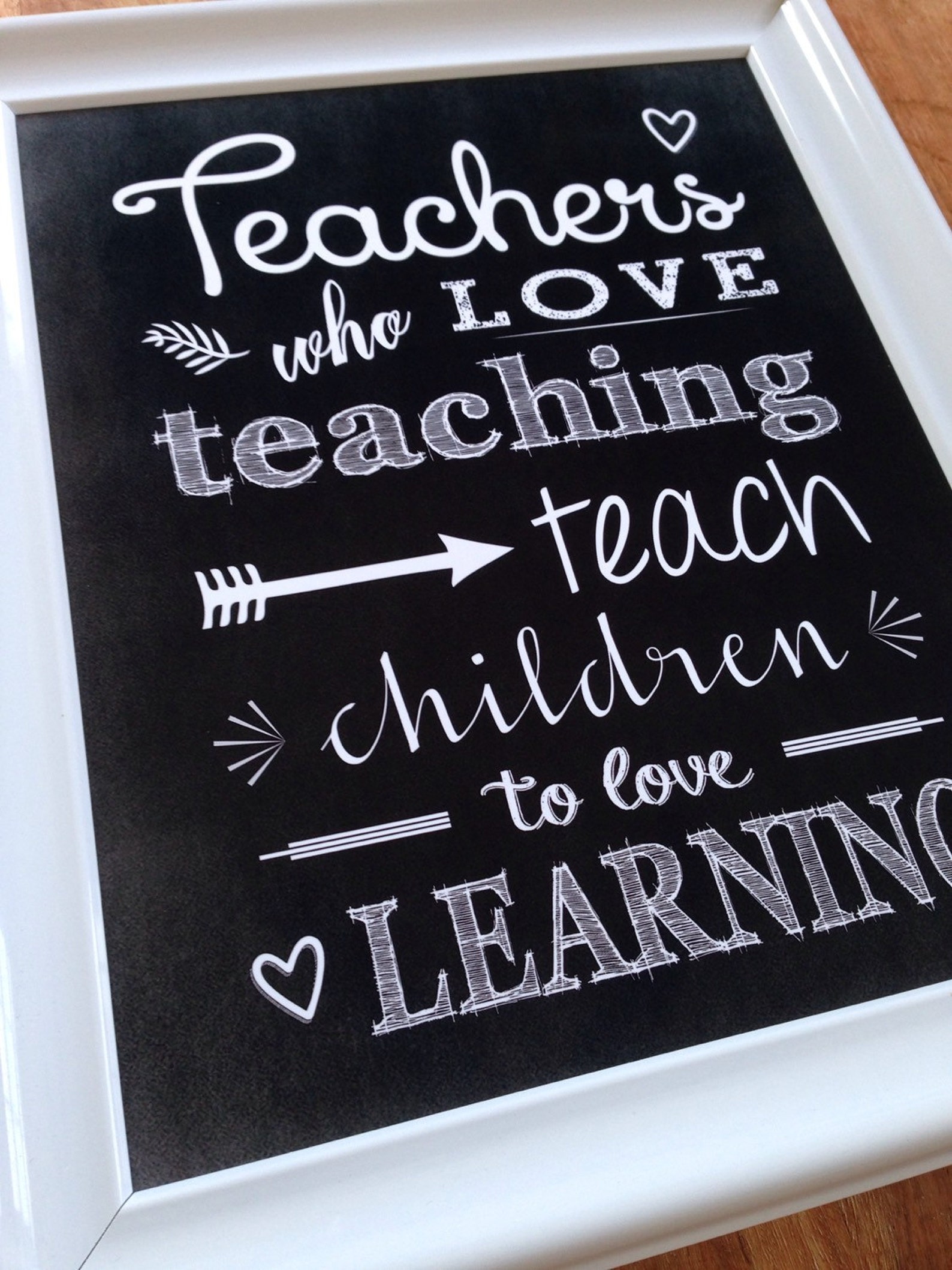 Teachers Who Love Teaching Teach Children to Love Learning - Etsy