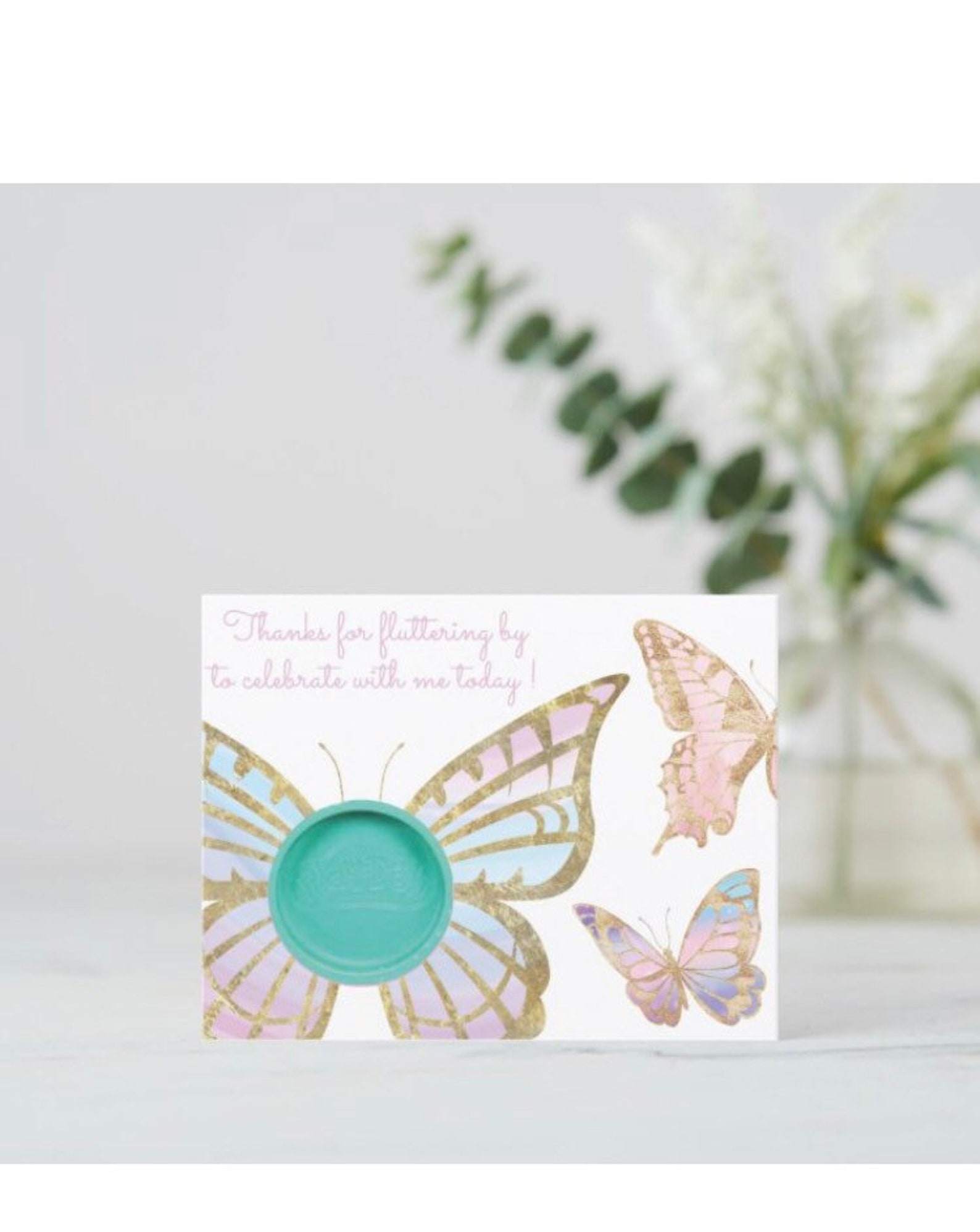 Butterfly Play Doh Gift Card Printable Birthday Party Favor - Etsy
