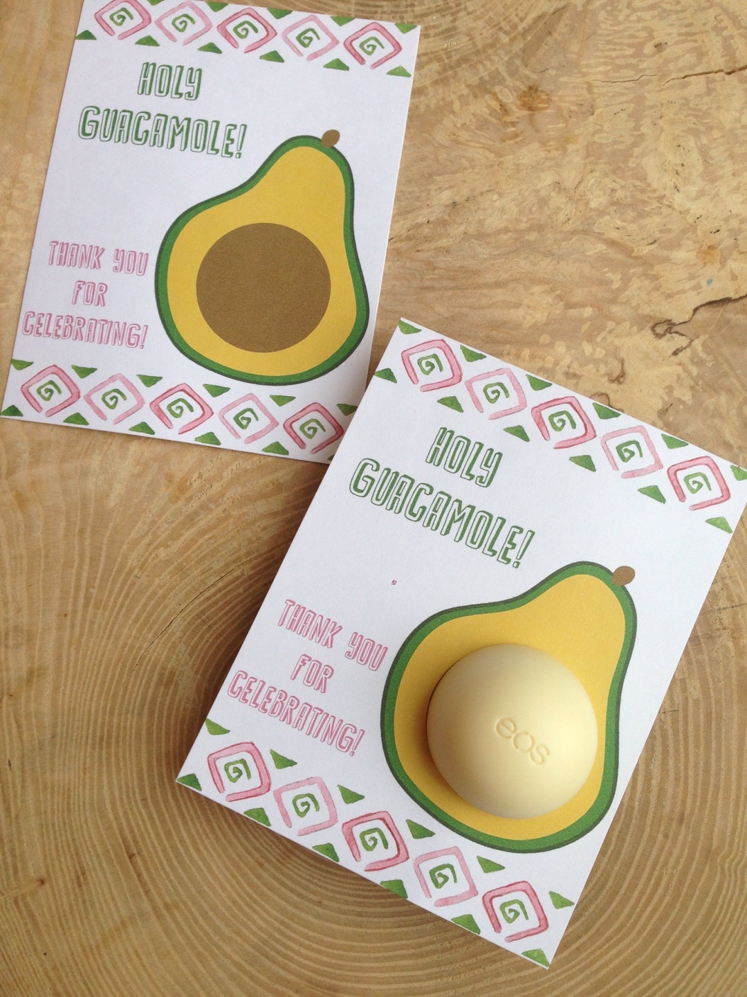 Holy Guacamole! Bridal Shower EOS Lip Balm Favor, Avocado, Fiesta ...