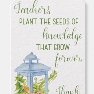 Teachers Plant the Seeds of Knowledge That Grow Forever, Succulents ...