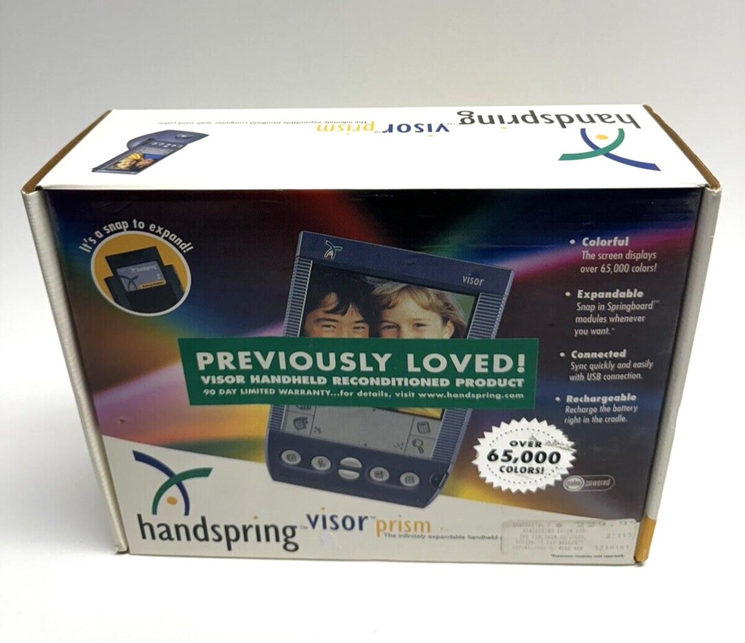 VINTAGE rare Factory Sealed Handspring Visor Prism 1008NA-RR - Etsy