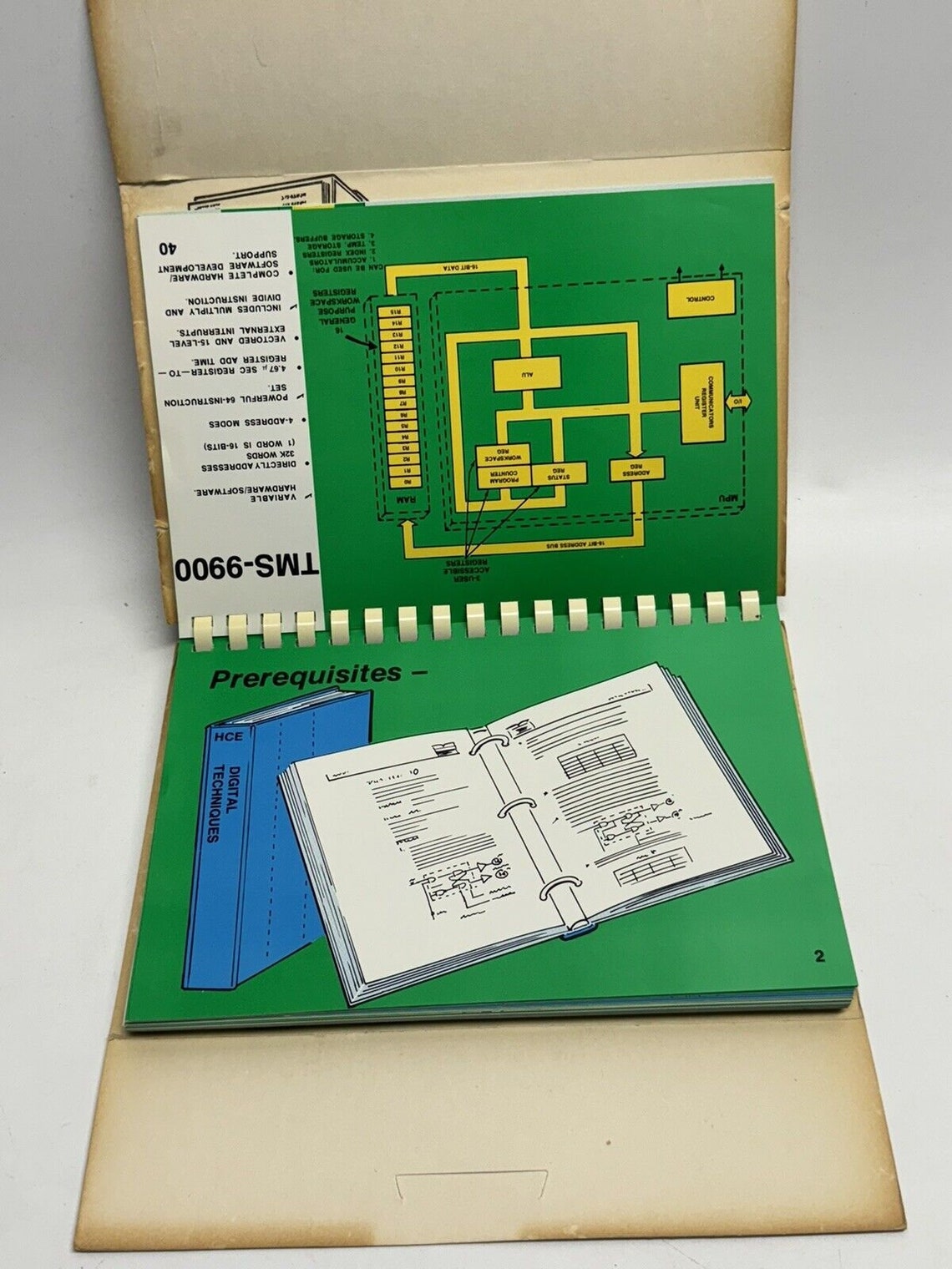 VINTAGE "rare" Heathkit Continuing Education Microprocessors Fllipchart ...
