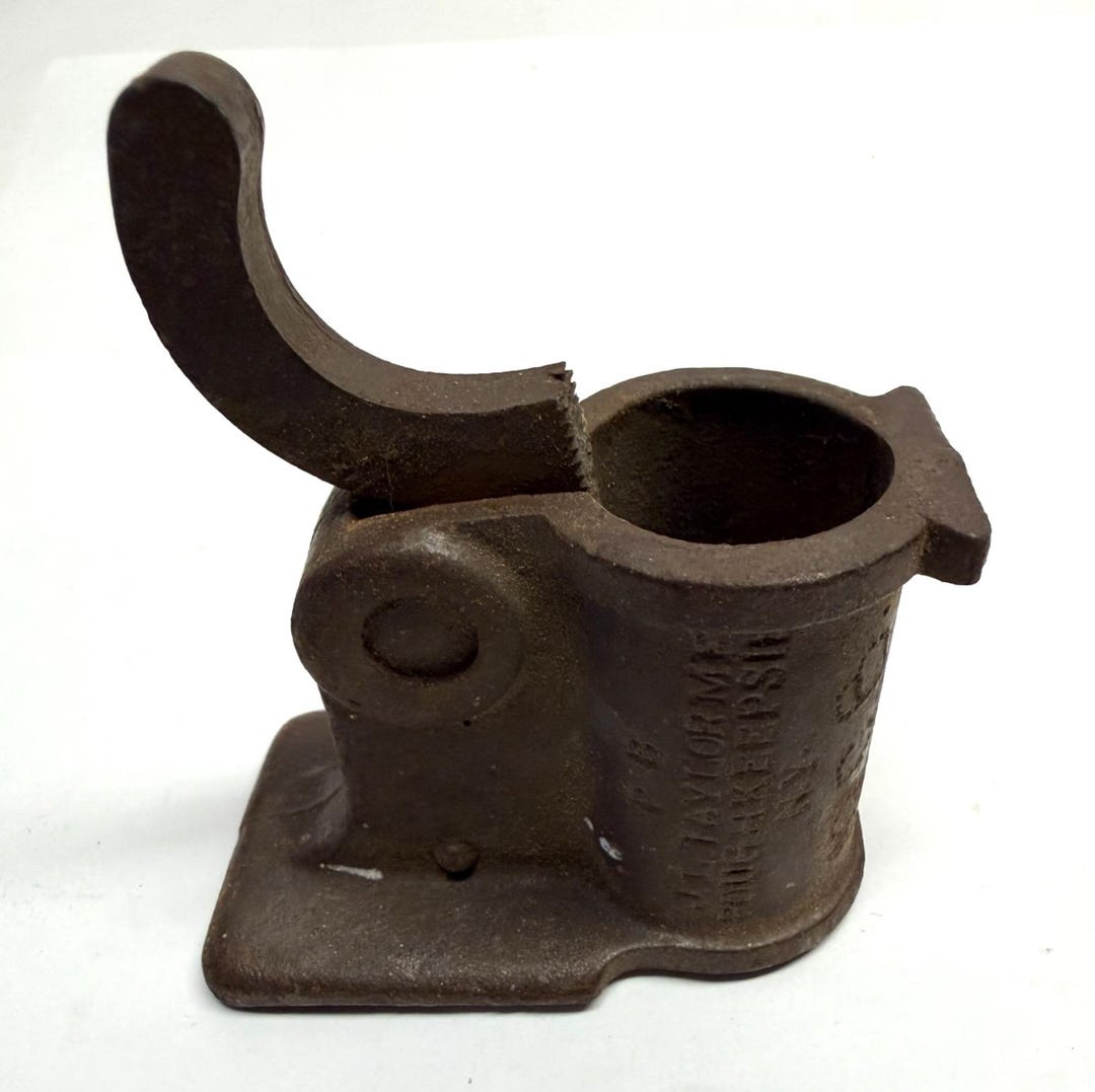 Vintage J.L. Taylor Cast Iron Clamp - Etsy