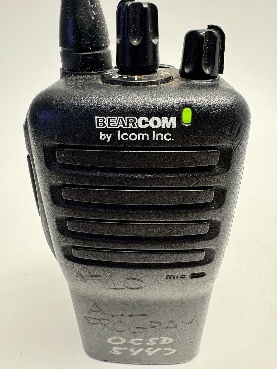 Vintage BEARCOM by ICOM INC Two-handheld Radio - Power On - Etsy
