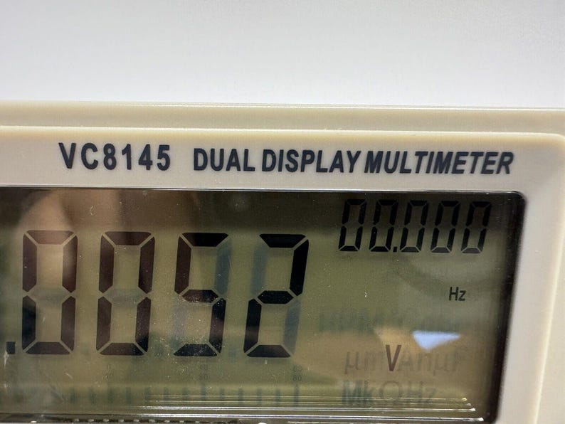 VINTAGE VICI Digital Multimeter VC8145 Bench Top Voltmeter - Etsy