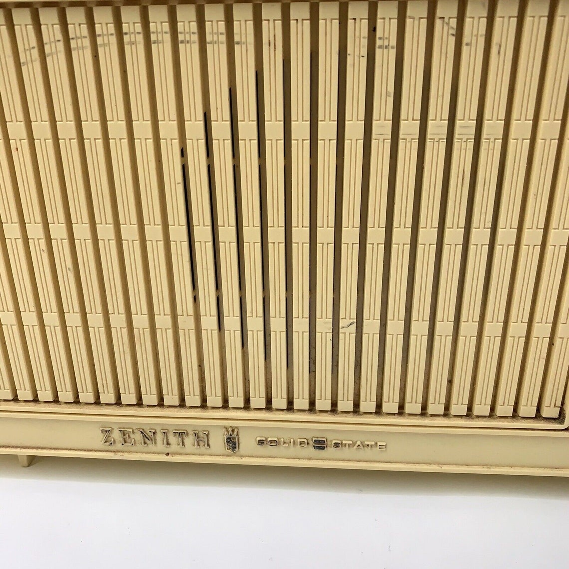 Rare Vintage Zenith Solid State AM AM Only Radio Model Z212W Made in ...