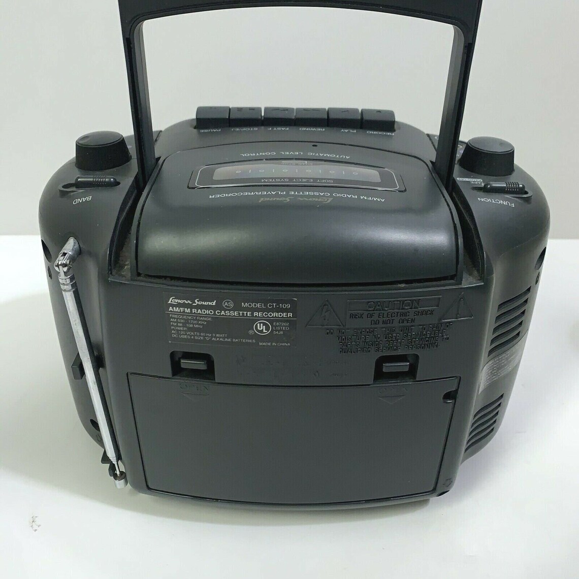 Vintage Lenoxx Sound AM/FM Radio Cassette Recorder CT-109 - Etsy