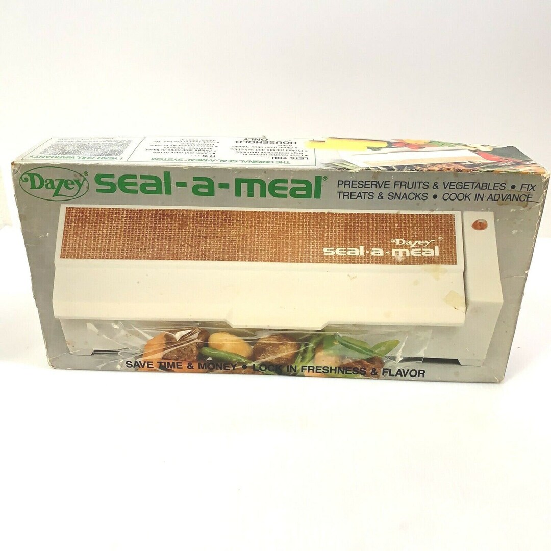 VINTAGE Original Dazey Seal-a-meal Sealer Model Sam-1instruction ...