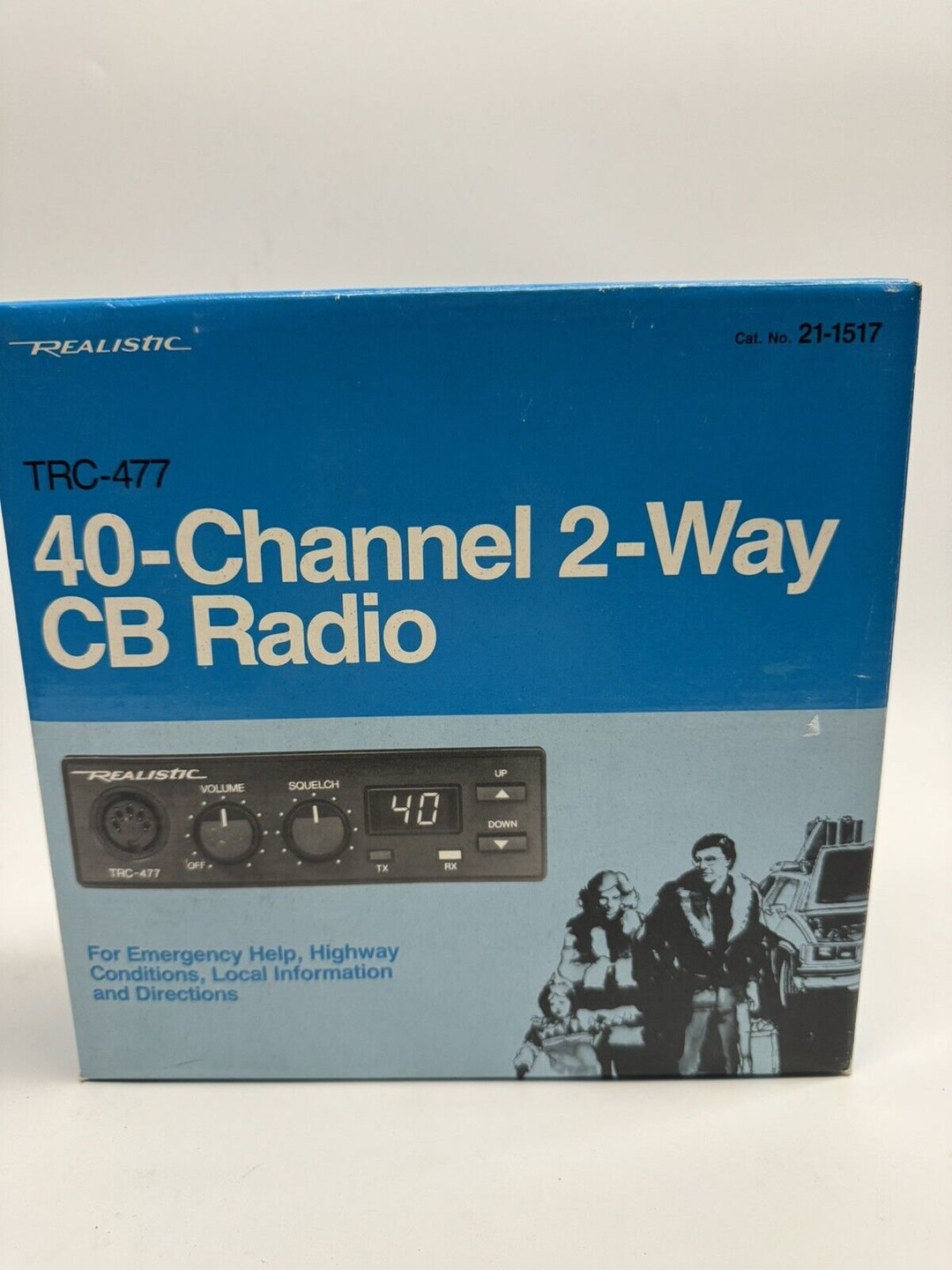 VINTAGE "rare" Sealed Packaged Realistic TRC-477 CB Radio - Etsy