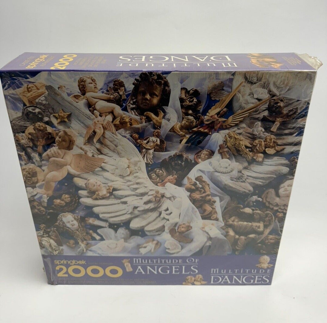 VINTAGE FACTORY SEALED Springbok 2000pcs Jigsaw Puzzle #multitude of ...