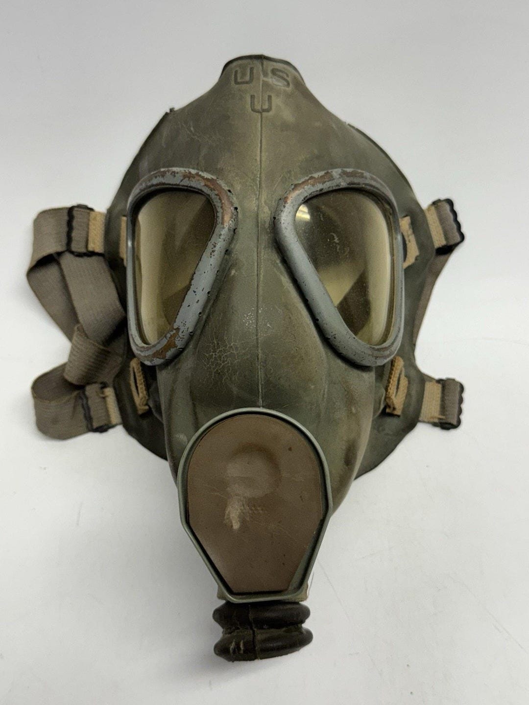 VINTAGE WWII US Army Training Gas Mask - C5-2-229 - Etsy