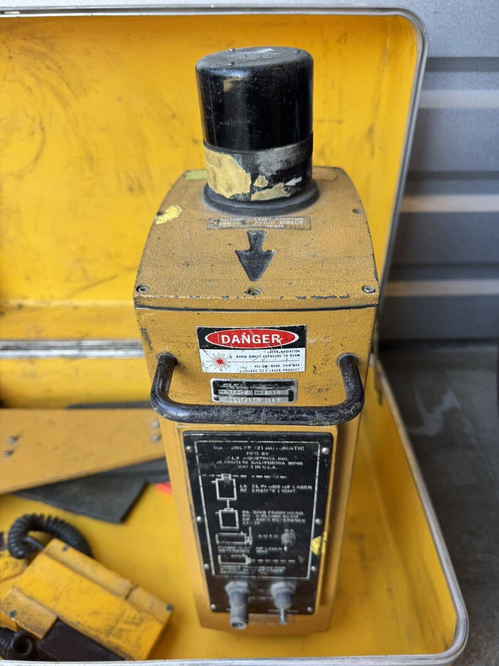 VINTAGE 1983 CLS Accusweep 721 Rotary Leveling Laser Level - Etsy