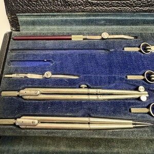 Vintage Keuffel & Esser Co. MINUSA SERIES DRAFTING Set 795 1/2 - Etsy