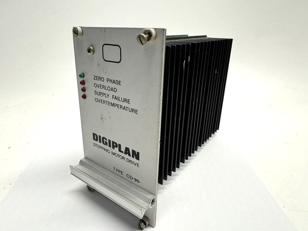 VINTAGE CDS Digiplan CD25 Stepping Motor Drive Made in England Untested ...