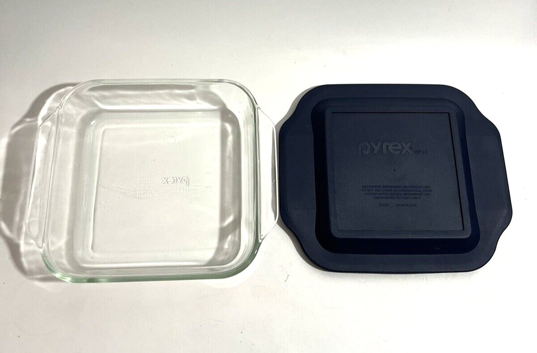 Vintage Pyrex Amethyst 2 Quart 8" X 8" Casserole Dish #222-R With Lid ...