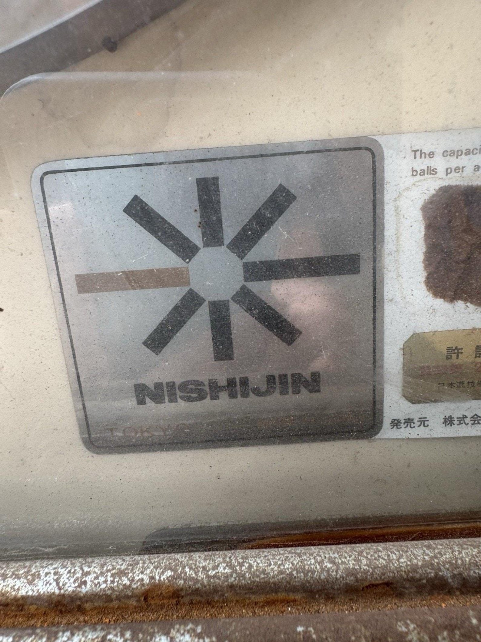 Vintage Nishijin Pachinko Machine Ball Plinko Arcade Untested Japanese ...