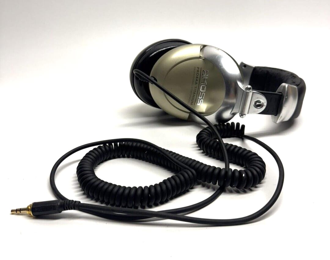 VINTAGE Koss Pro4aa Titanium Professional Stero Phones Headphones - Etsy
