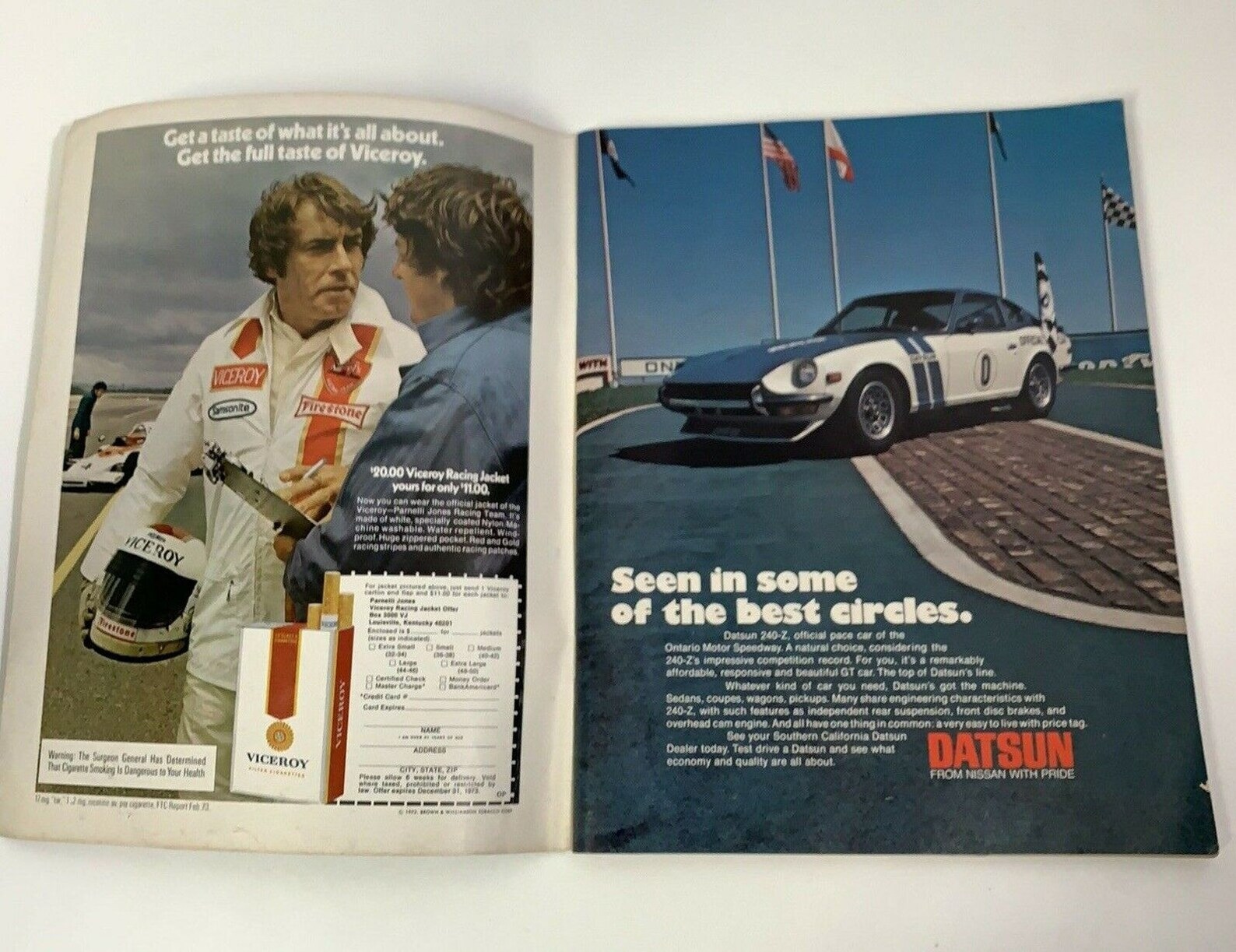 VINTAGE CALIFORNIA 500 Magazine ONTARIO Motor Speedway Sunday, Sep 2 ...