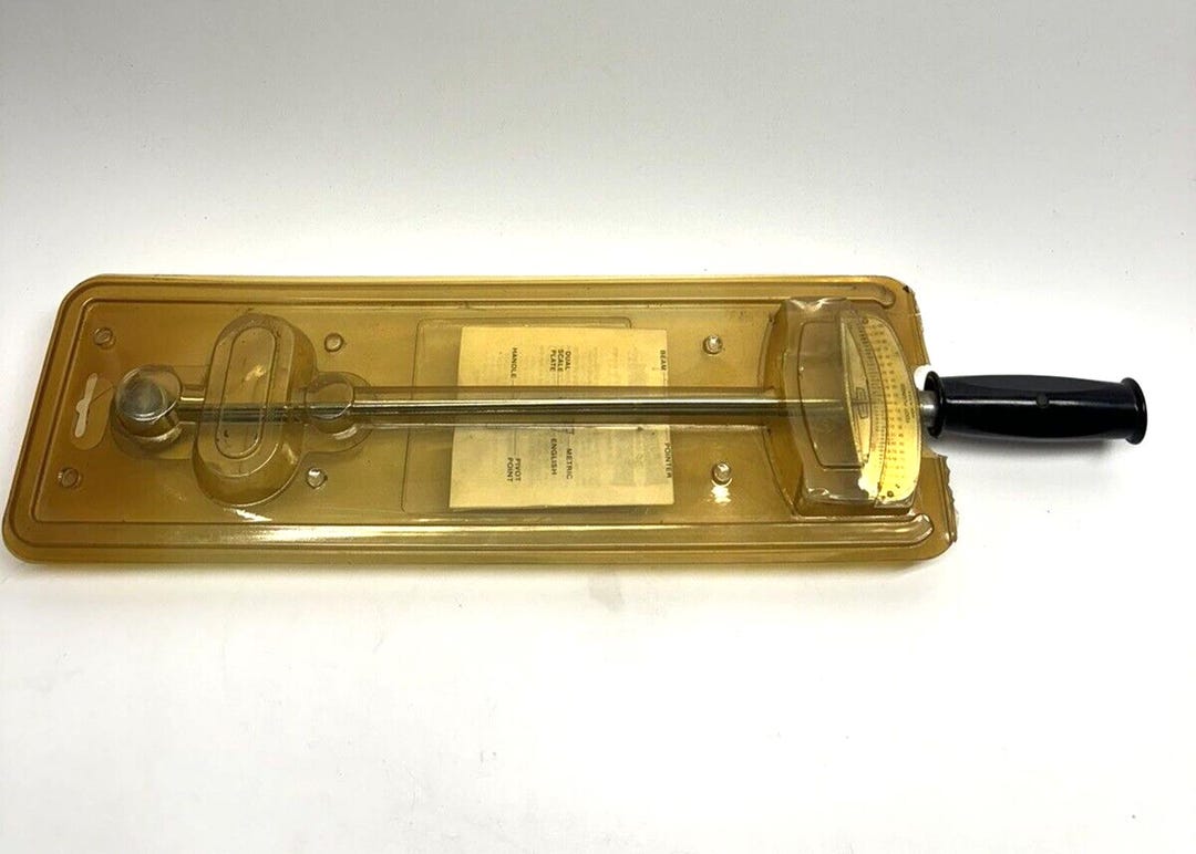 Vintage FACTORY SEALED Craftsman Torque Wrench 9-44481 1/2 Drive Box 3/ ...
