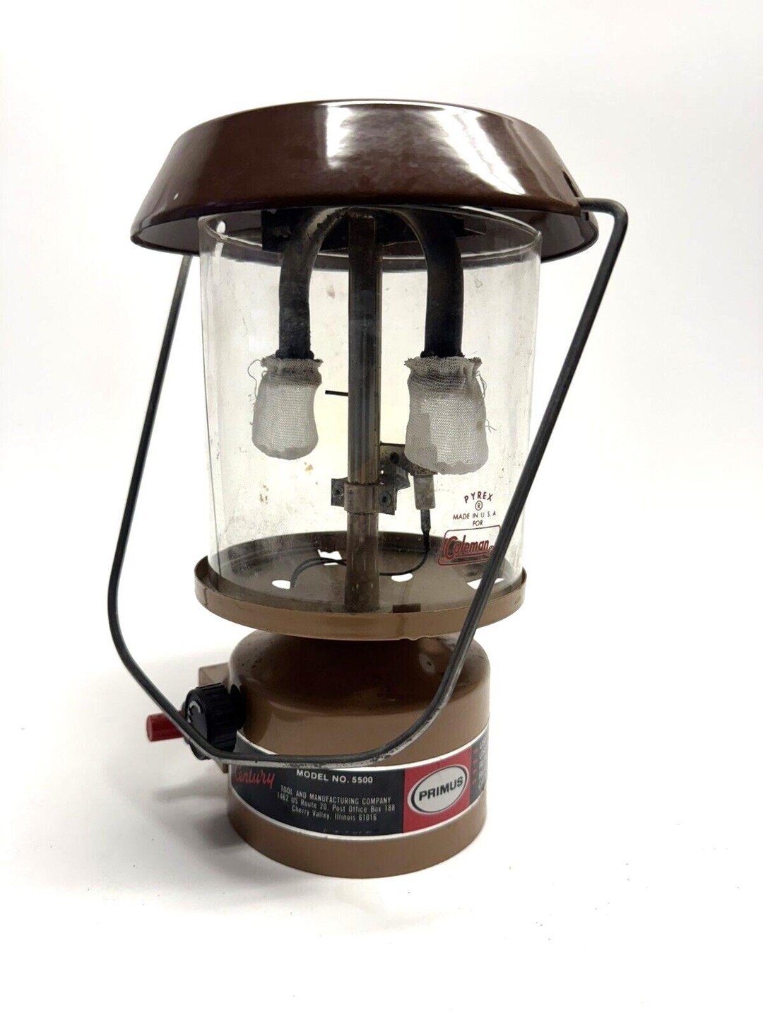 VINTAGE NOS Century-primus Propane Lantern Dual Mantle Model 5500 - Etsy