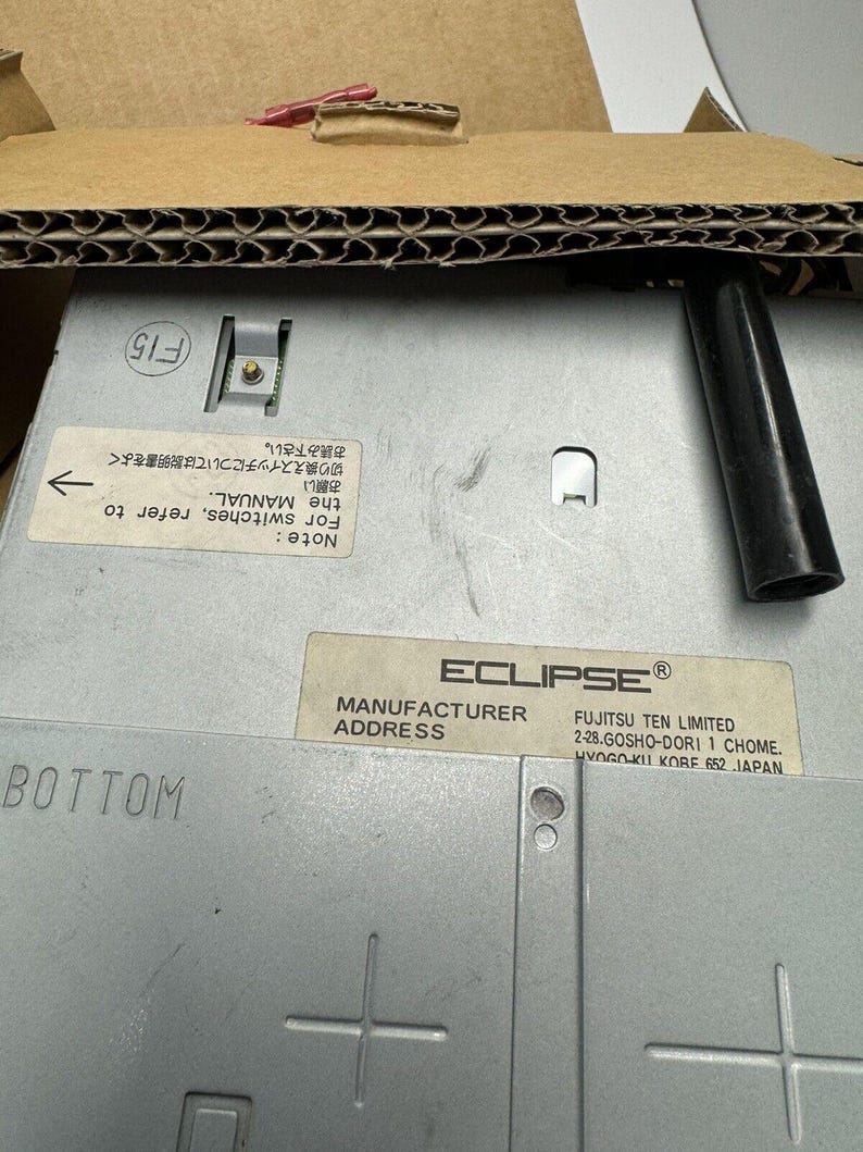 Vintage NOS Eclipse 5341R CD Player Radio Changer Controller by Fujitsu ...
