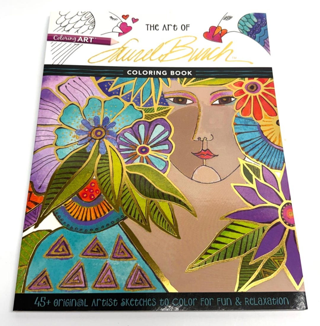 VTG the Art of Laurel Burch™ Coloring Book: 45+ Original Artist ...