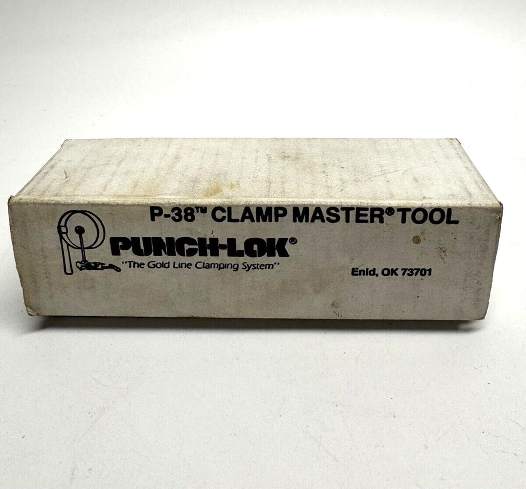 Vintage NOS Punch- Lok Clamp-master P-38 Hose Clamp Tool - Etsy