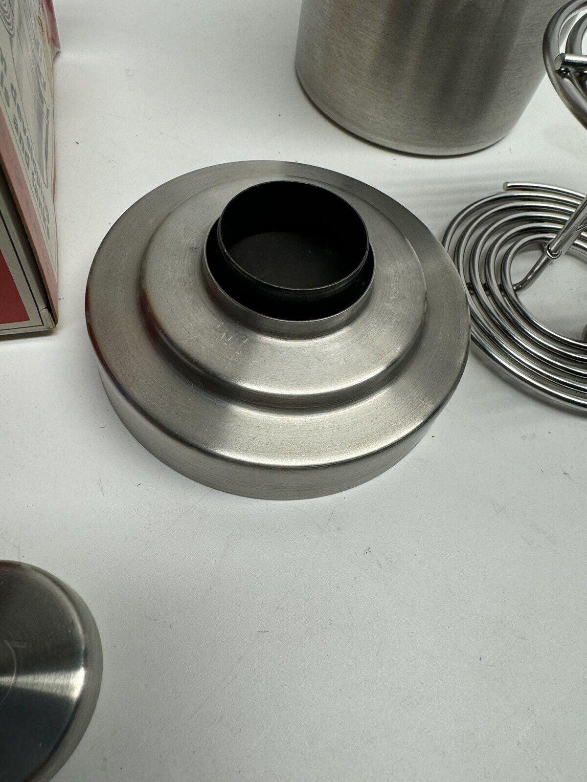 VINTAGE NOS Simmon Omega Stainless Steel 120 Film Developing Tank and ...