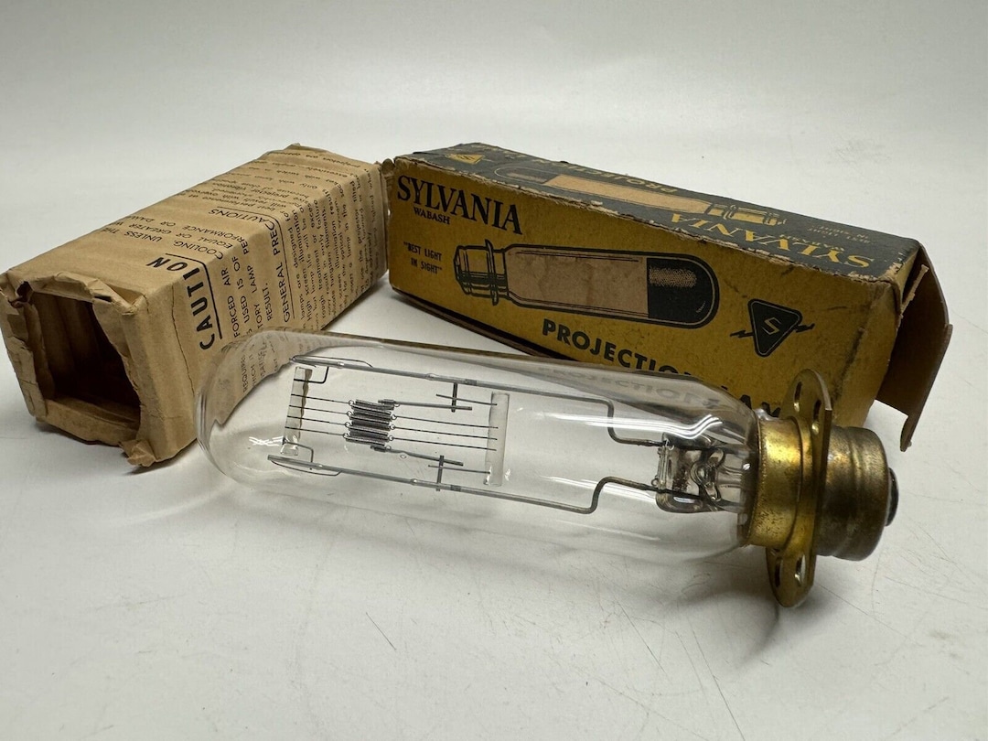 CLG CLS SYLVANIA Projector Bulb Projection Lamp Blue Top 750w Nos ...